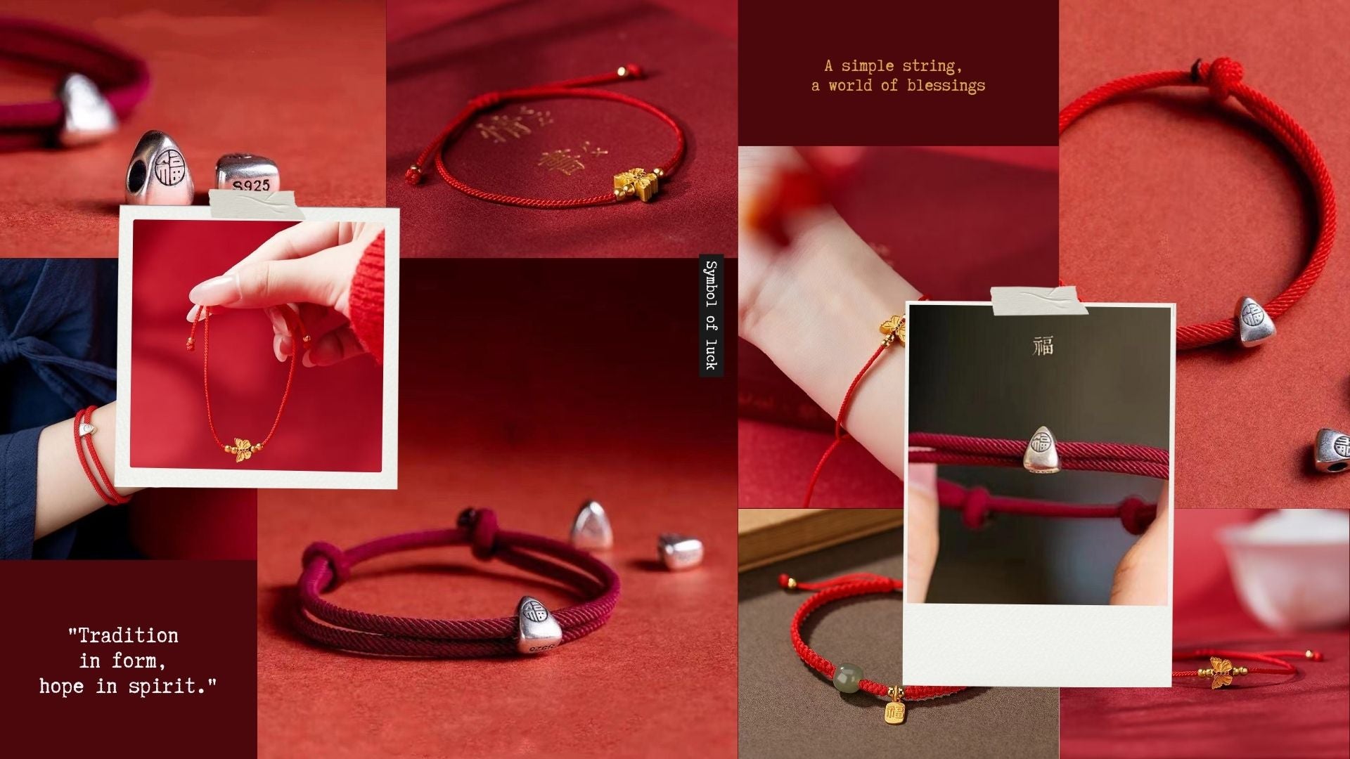Handmade Red String